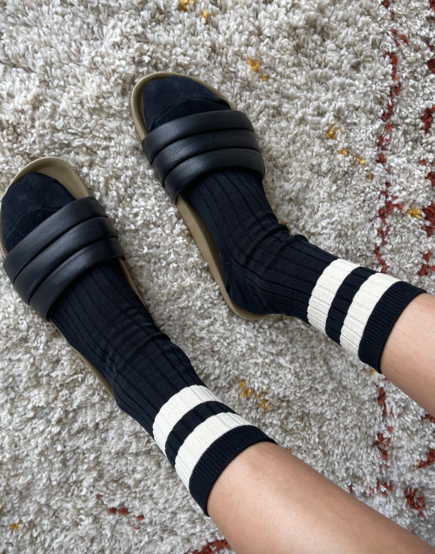 Le Bon Shoppe Her Varsity Socks – Skies For Miles Boutique